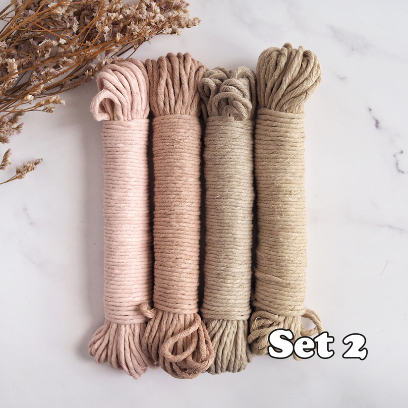 Fibre Packs | 5mm Recycled Cotton String Bundles – The Joyful Studio