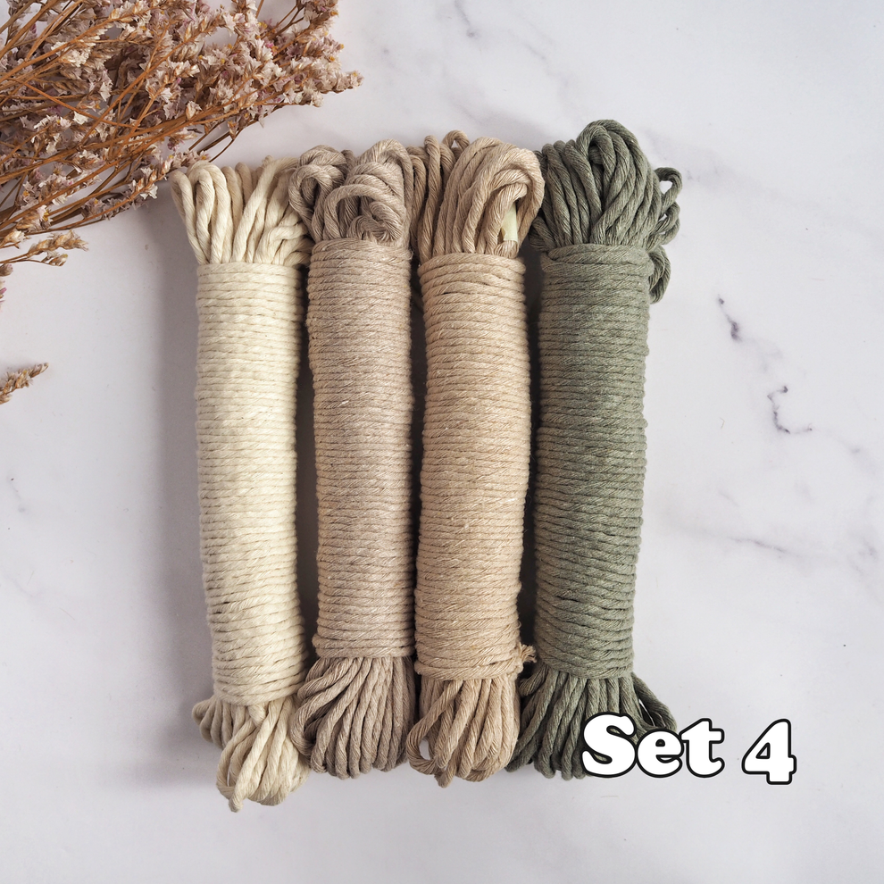 Fibre Packs | 5mm Recycled Cotton String Bundles – The Joyful Studio