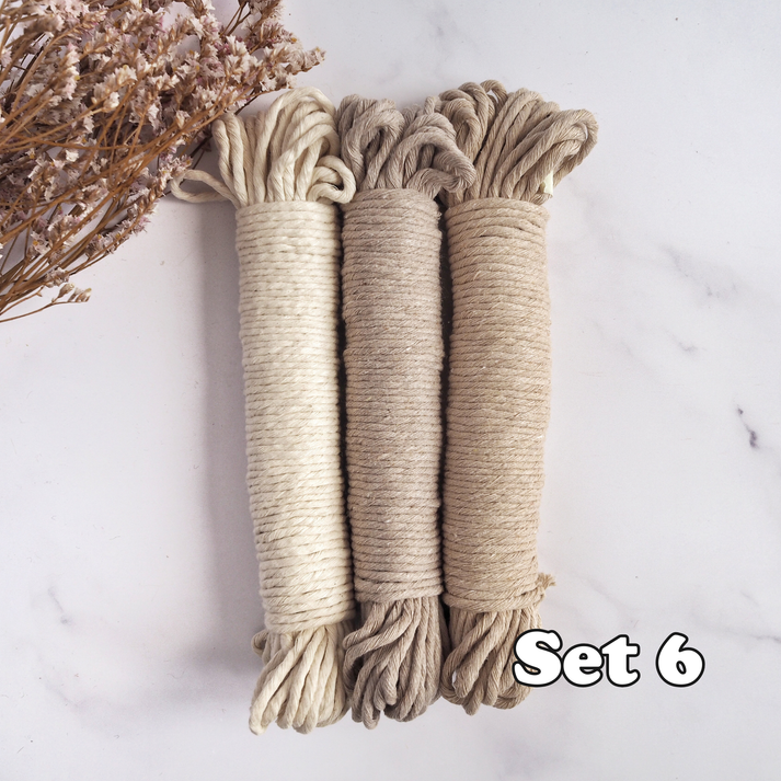 Fibre Packs | 5mm Recycled Cotton String Bundles – The Joyful Studio
