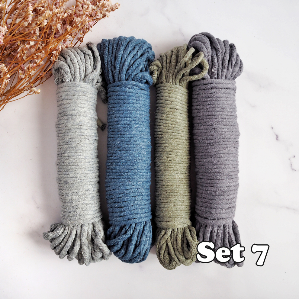 Fibre Packs | 5mm Recycled Cotton String Bundles – The Joyful Studio