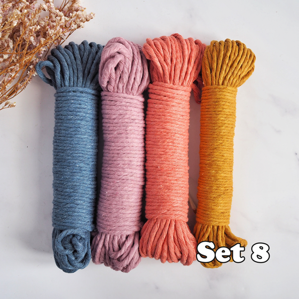 Fibre Packs | 5mm Recycled Cotton String Bundles – The Joyful Studio